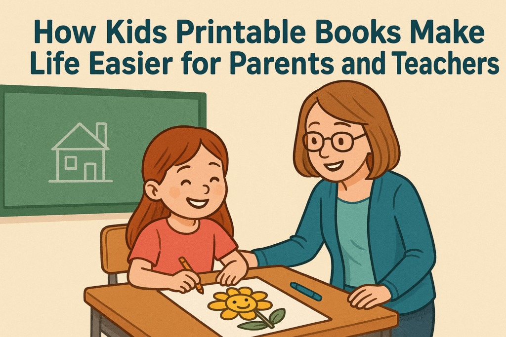How Printable Books Make Life Easier for Parents and Teachers